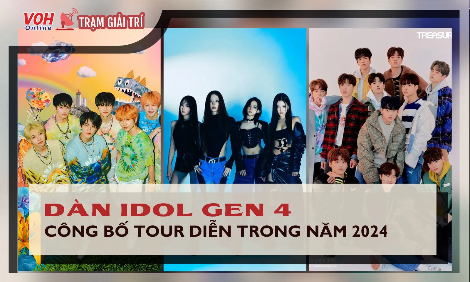 Dàn idol Gen 4 công bố tour diễn trong năm 2024, fans hy vọng sẽ có ...
