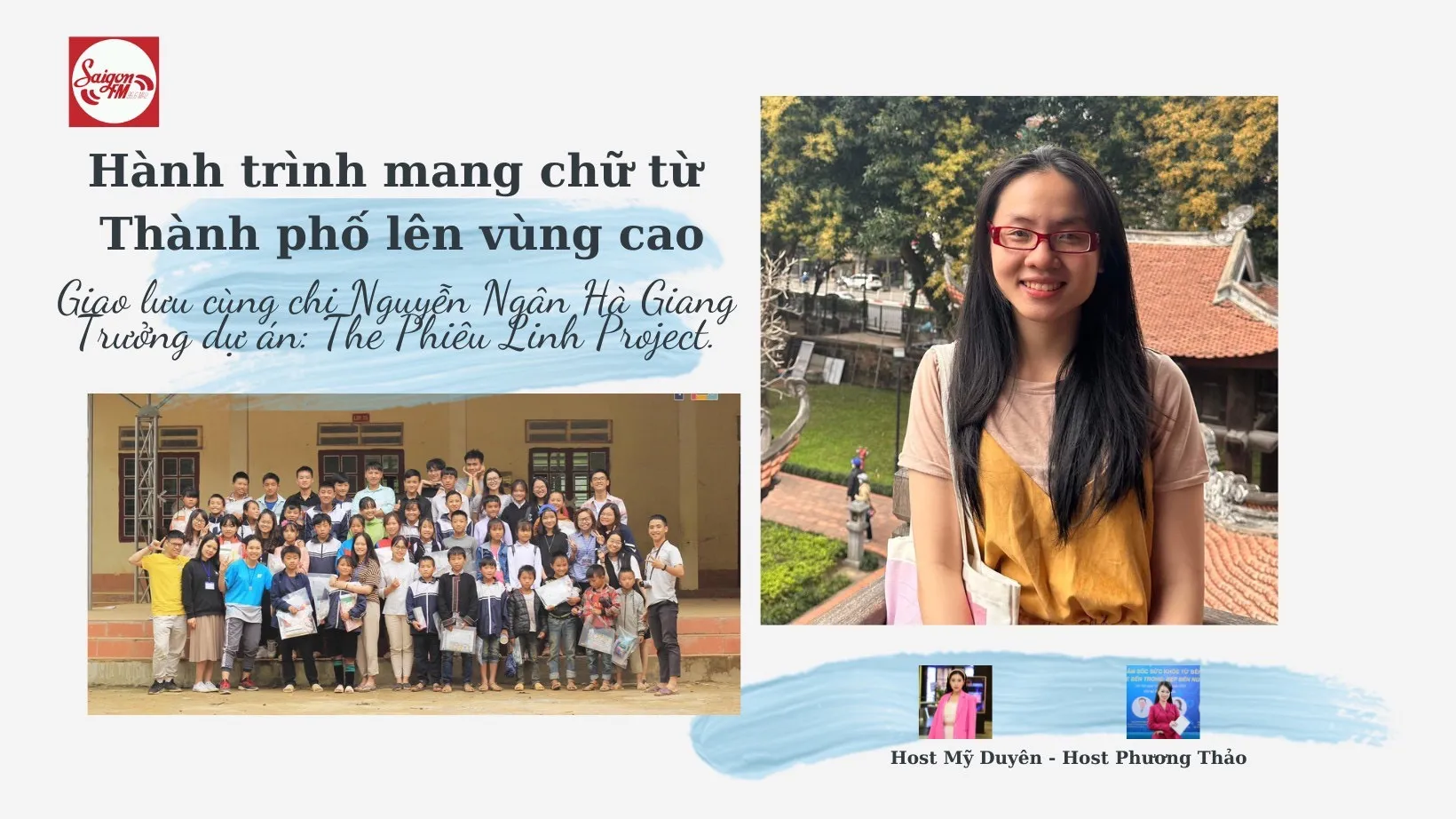 Hành trình đưa chữ từ Thành phố lên vùng cao