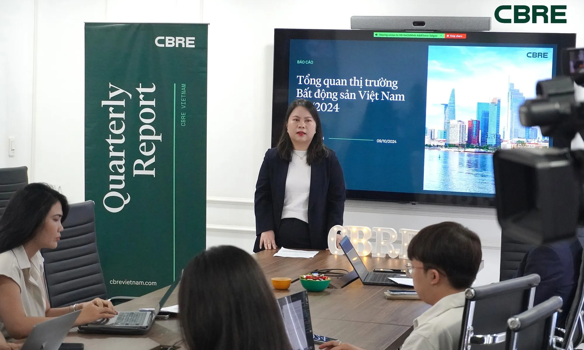 CBRE Việt Nam Công bố tiêu điểm thị trường bất động sản TPHCM Quý 3/2024