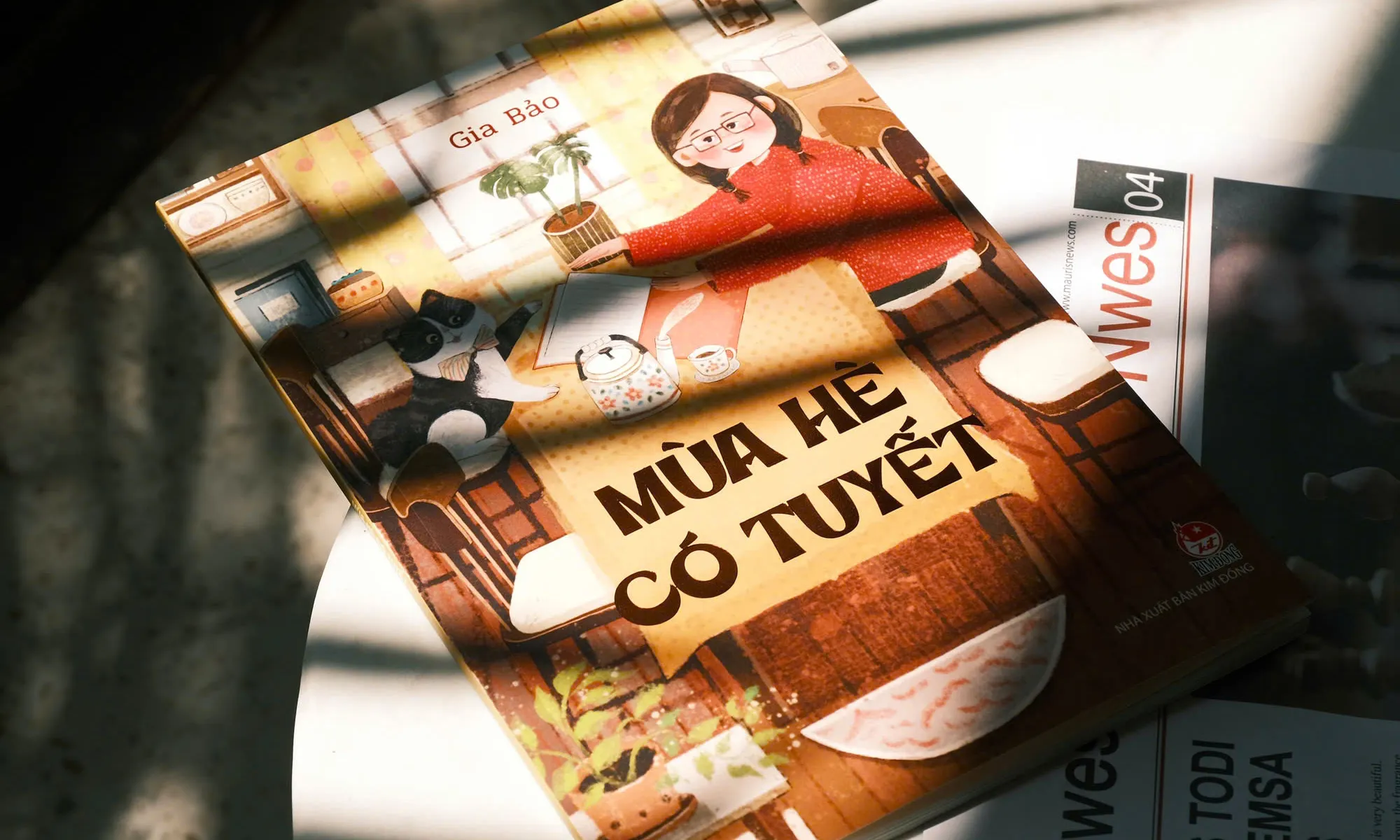 Nhà văn Gia Bảo mang "Mùa hè có tuyết" đến với các bạn nhỏ